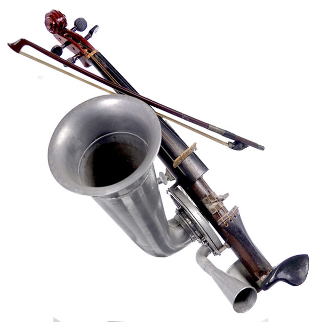 1920s Horned Stroh Violin